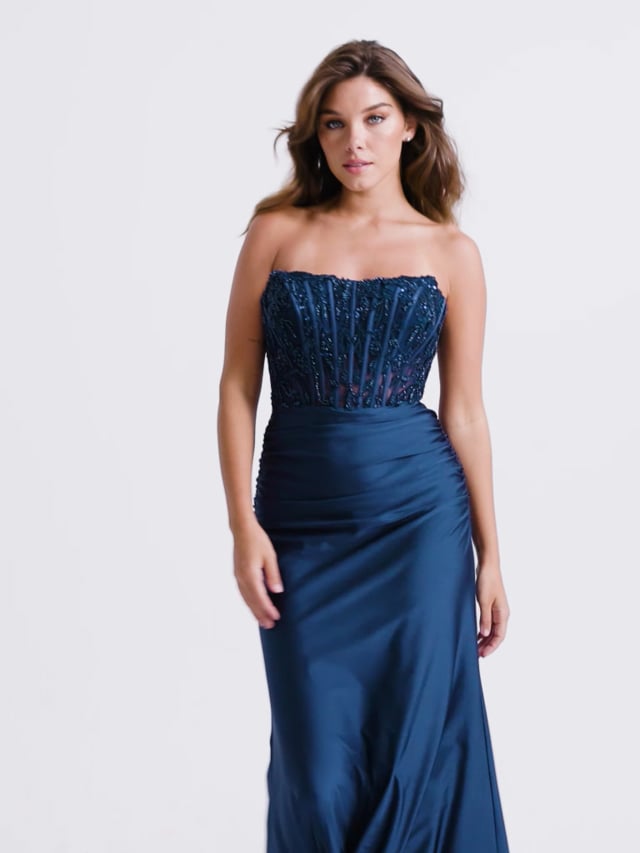 Faviana Corset Bodice Prom Dress 11081 – Terry Costa